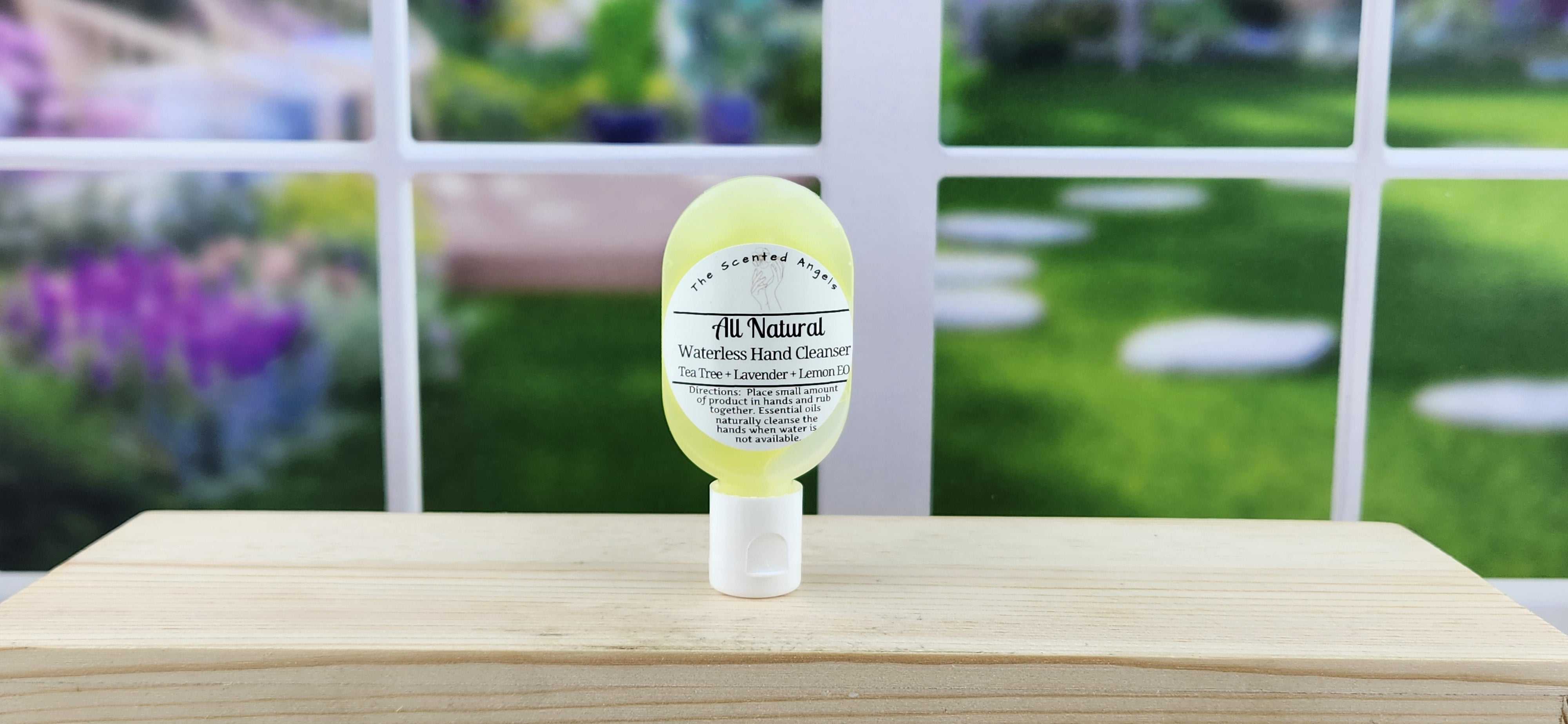 All-Natural Waterless Hand Cleaner Gel with Essential Oils – The ...