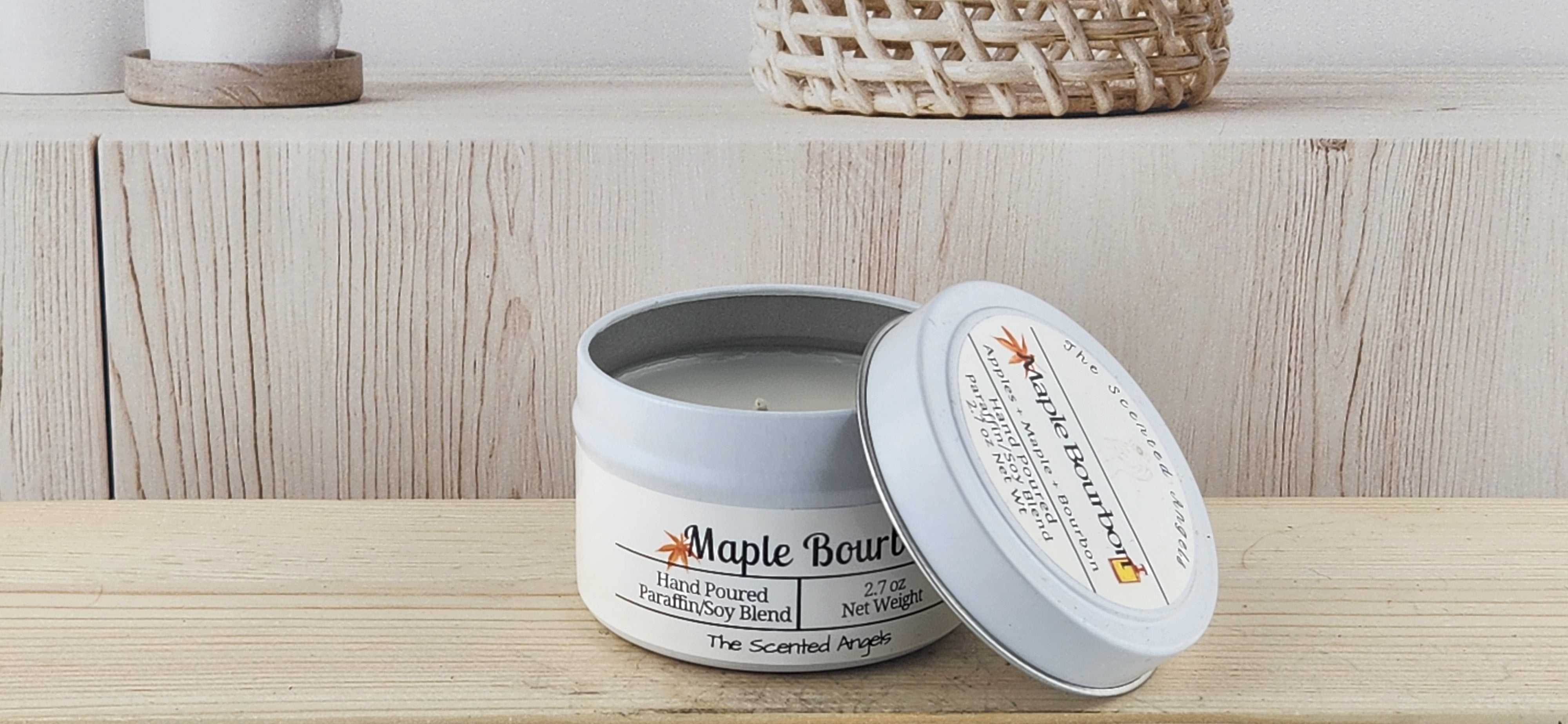 Paraffin Wax Candles with Soy Wax Blended – The Scented Angels